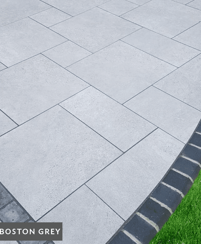 Peak Riven Dark Grey Paving Slab 35mm - D and H Building & Landscape ...